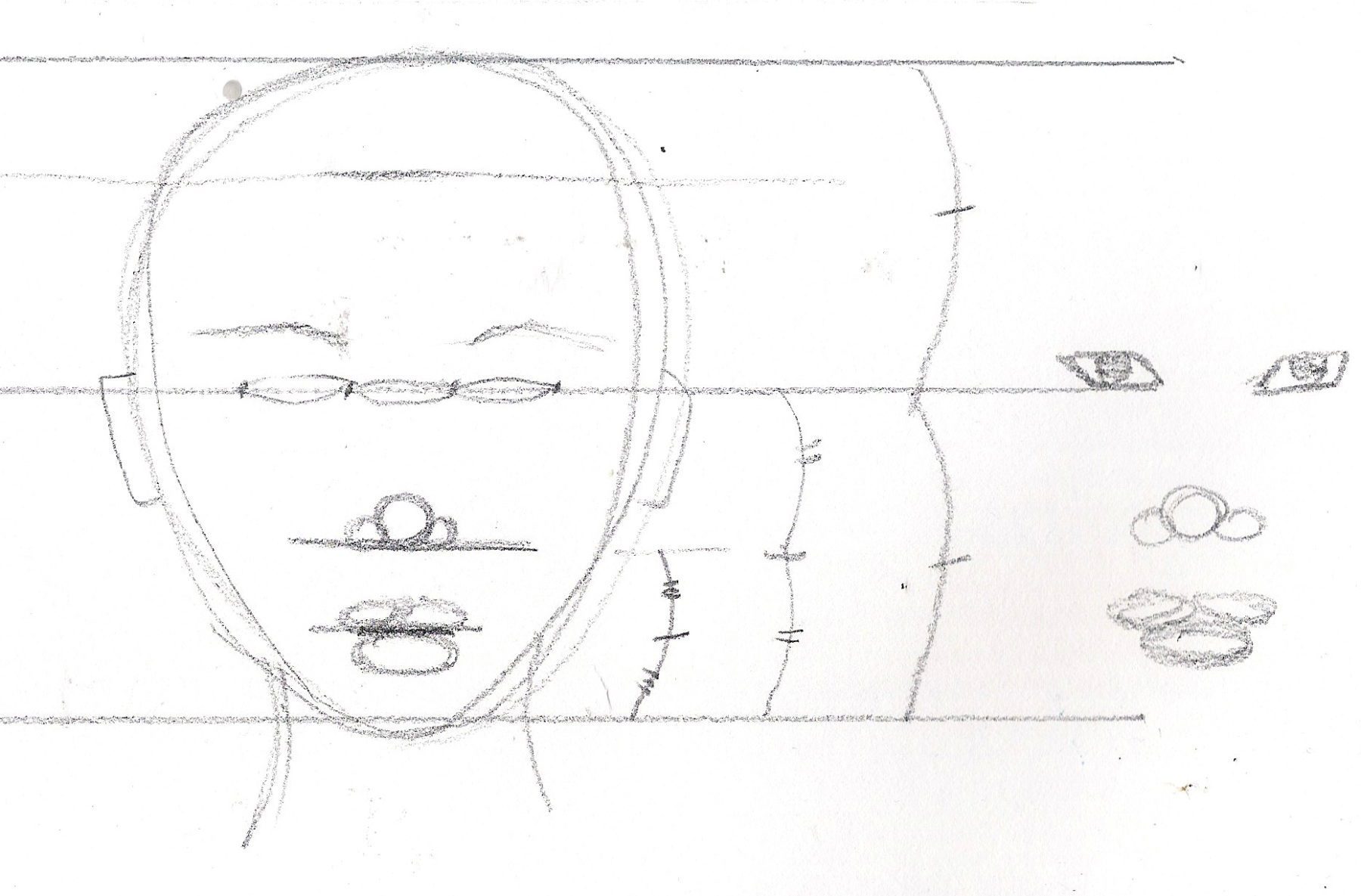 PROPORTIONS and TIPS for Drawing Faces for Fashion Illustrations