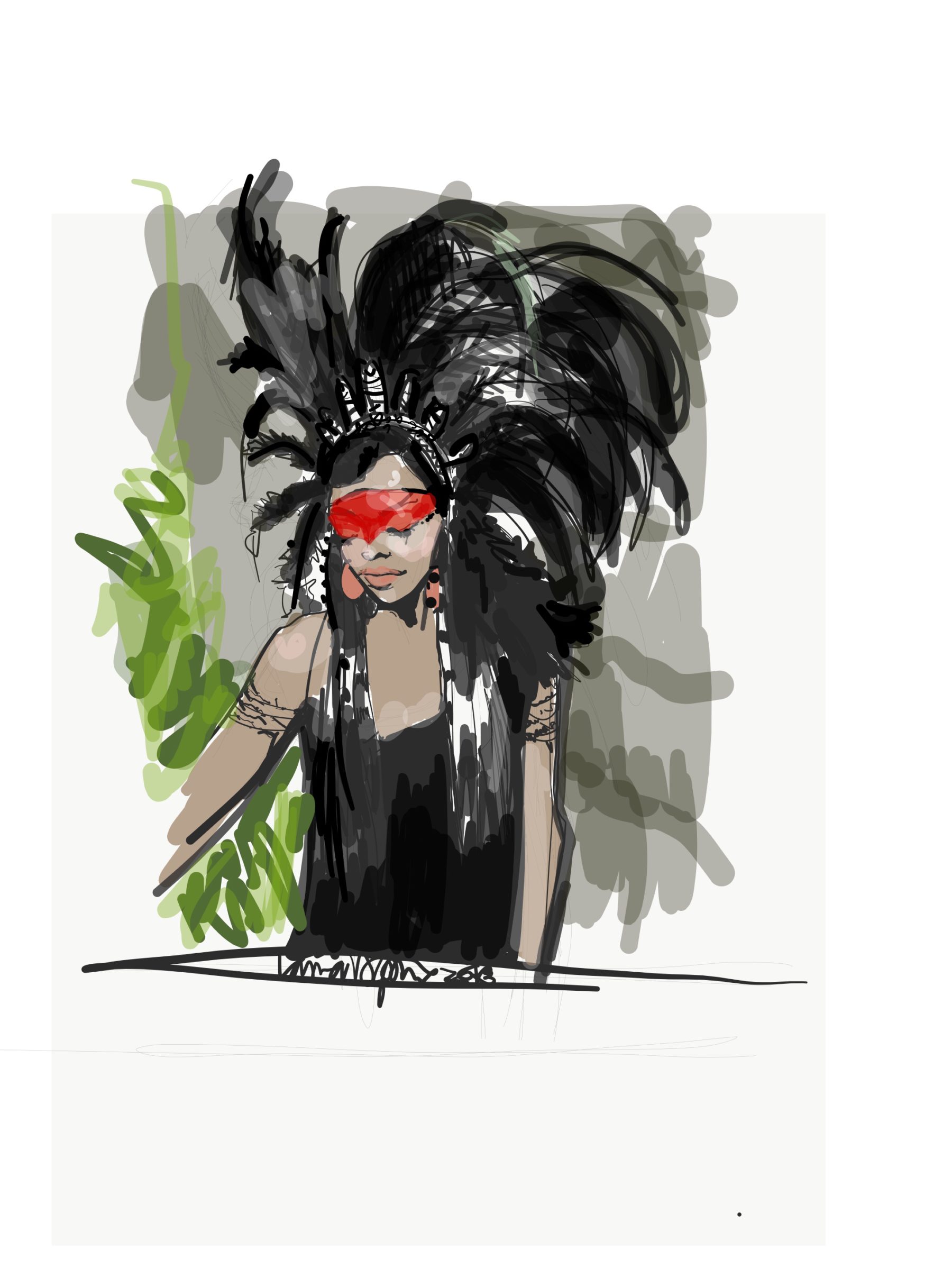 Digital Watercolor Technique on iPad Pro | LAURA VOLPINTESTA