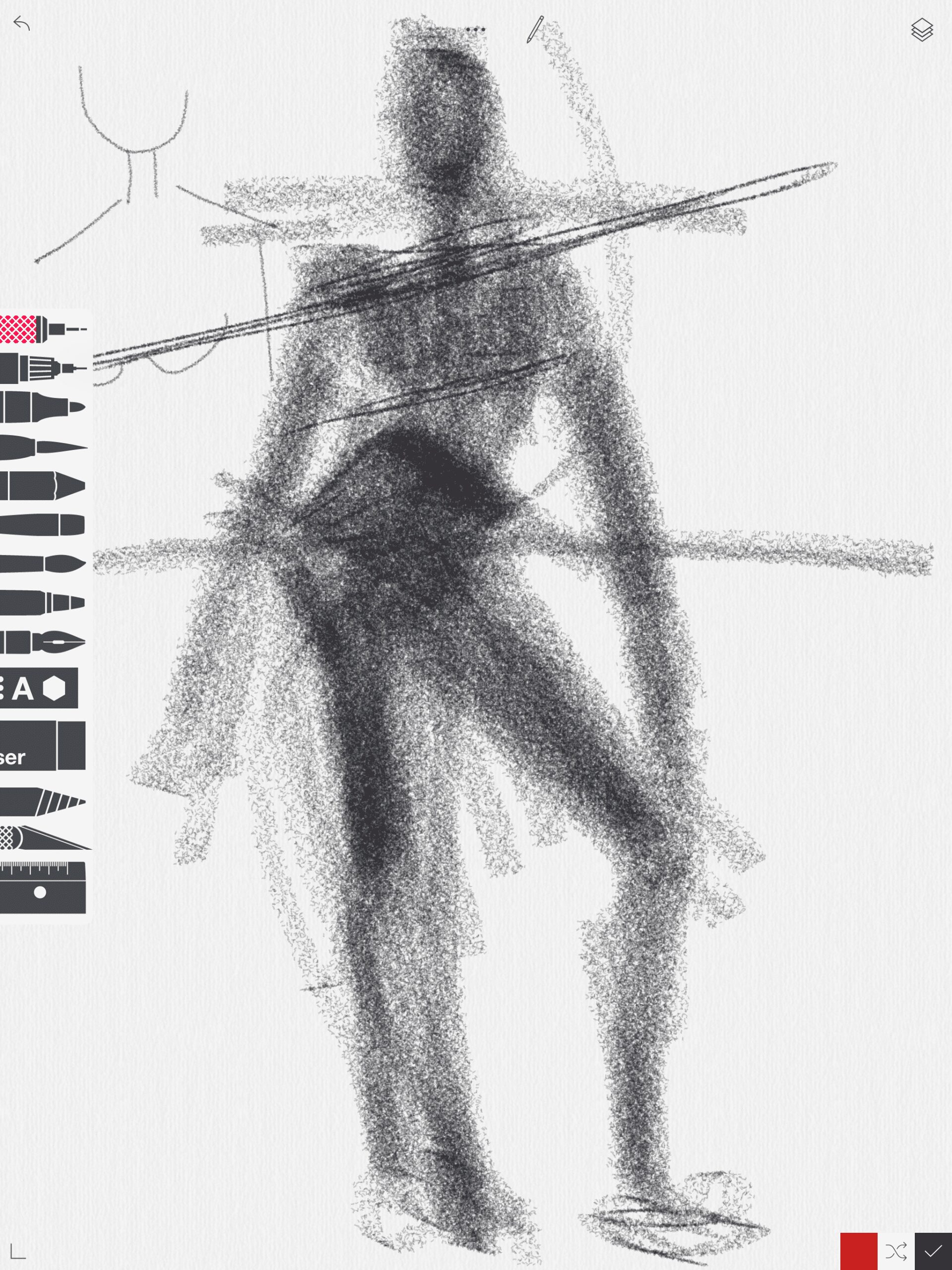 Model Drawing, Art Supplies, and Freedom in Figure Drawing! | LAURA ...