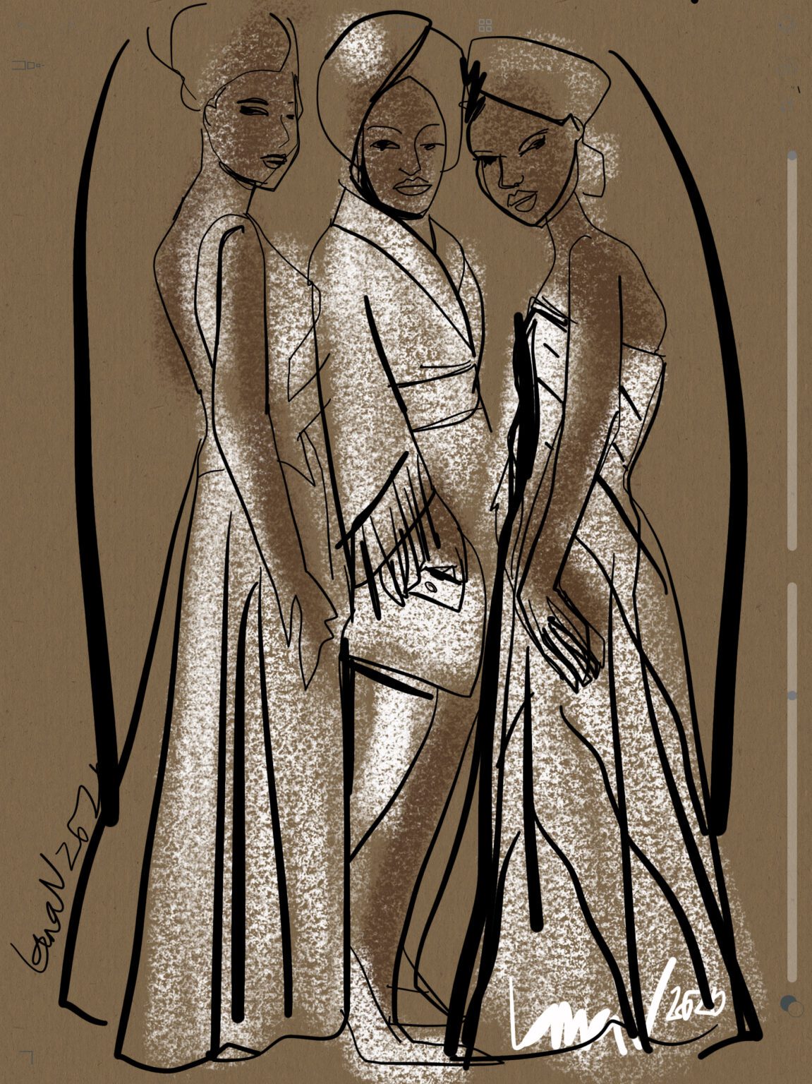 Drawing Fashion From Gesture To Line Video Fashion Illustration Tribe