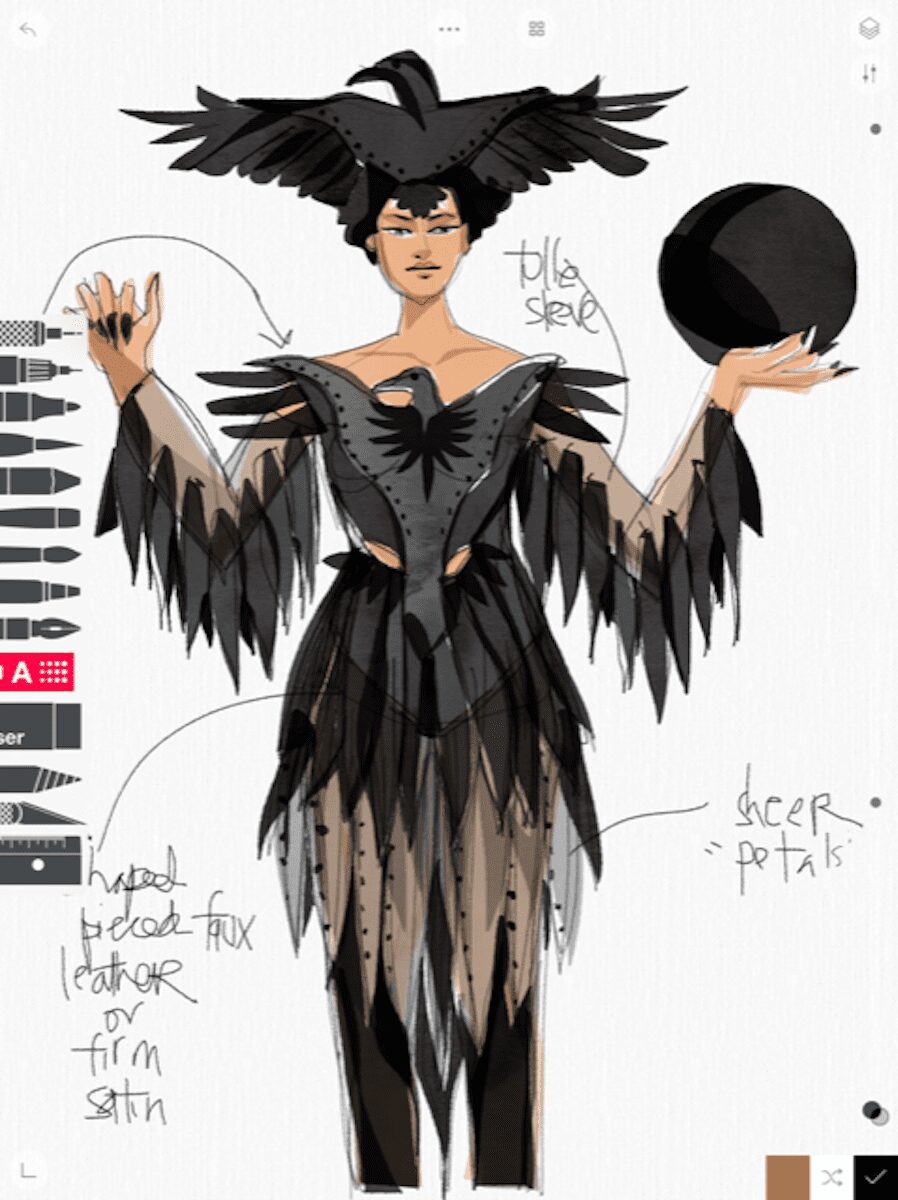 One FANTASTIC Fashion Drawing app | Fashion Illustration Tribe