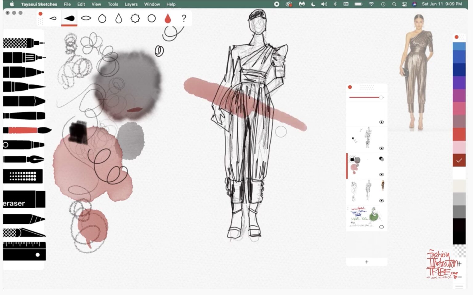 WONDERFUL: Tayasui Sketches Number 1 desktop app for Fashion ...