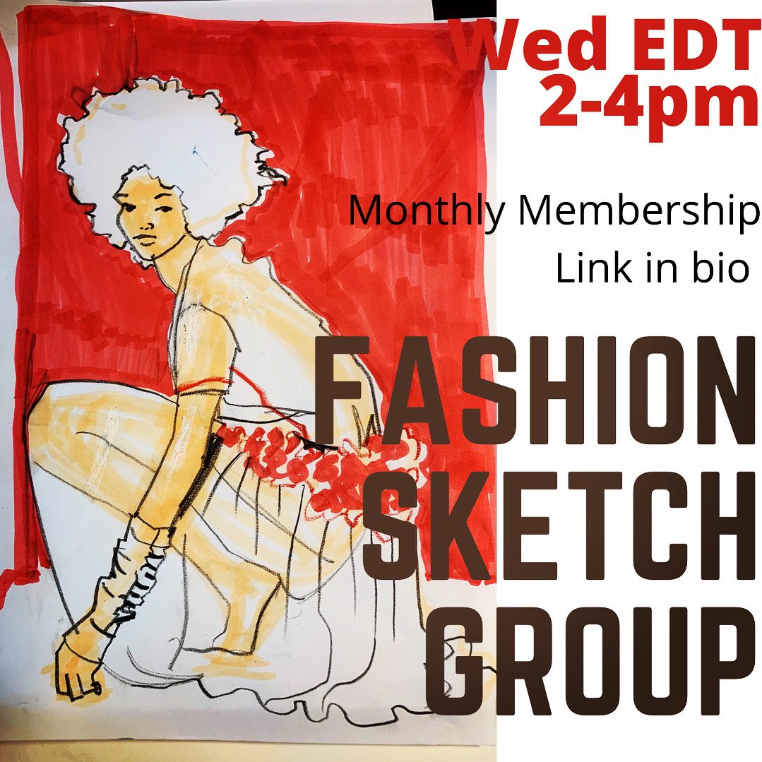 Plus Size Fashion Model Drawing Tools | LAURA VOLPINTESTA