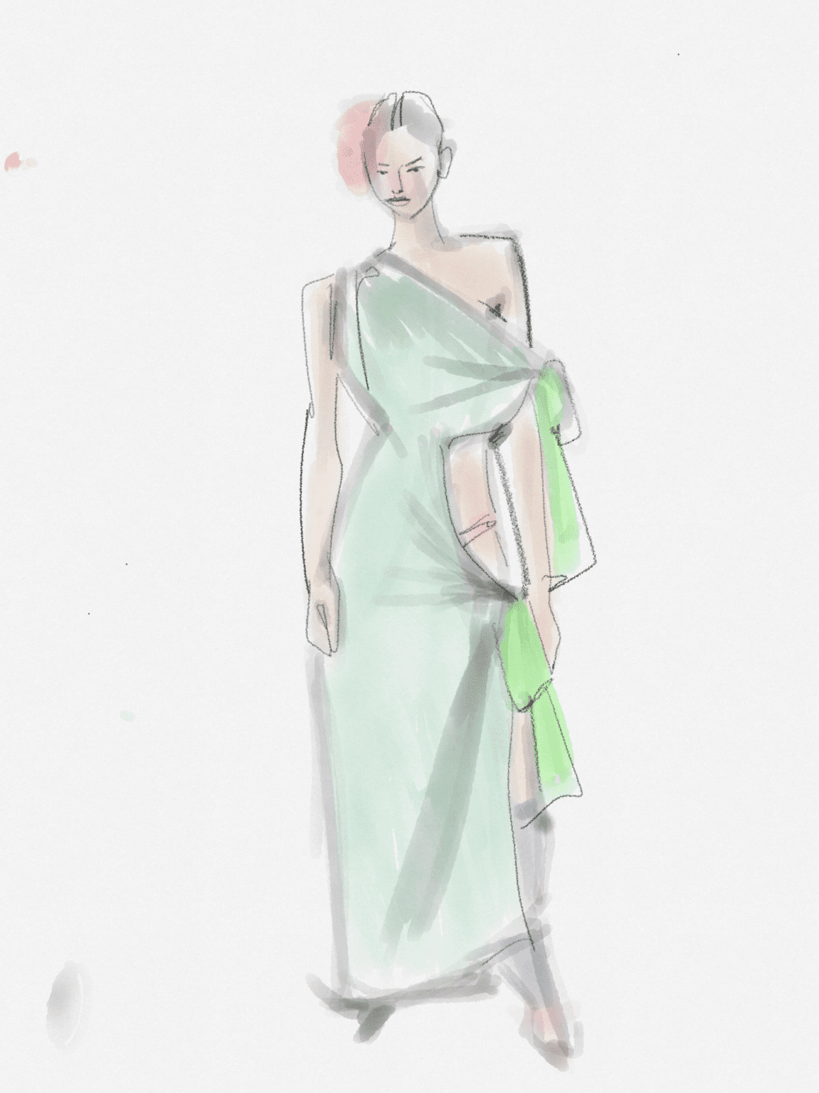 Fashion Model Sketching Session | Fashion Illustration Tribe